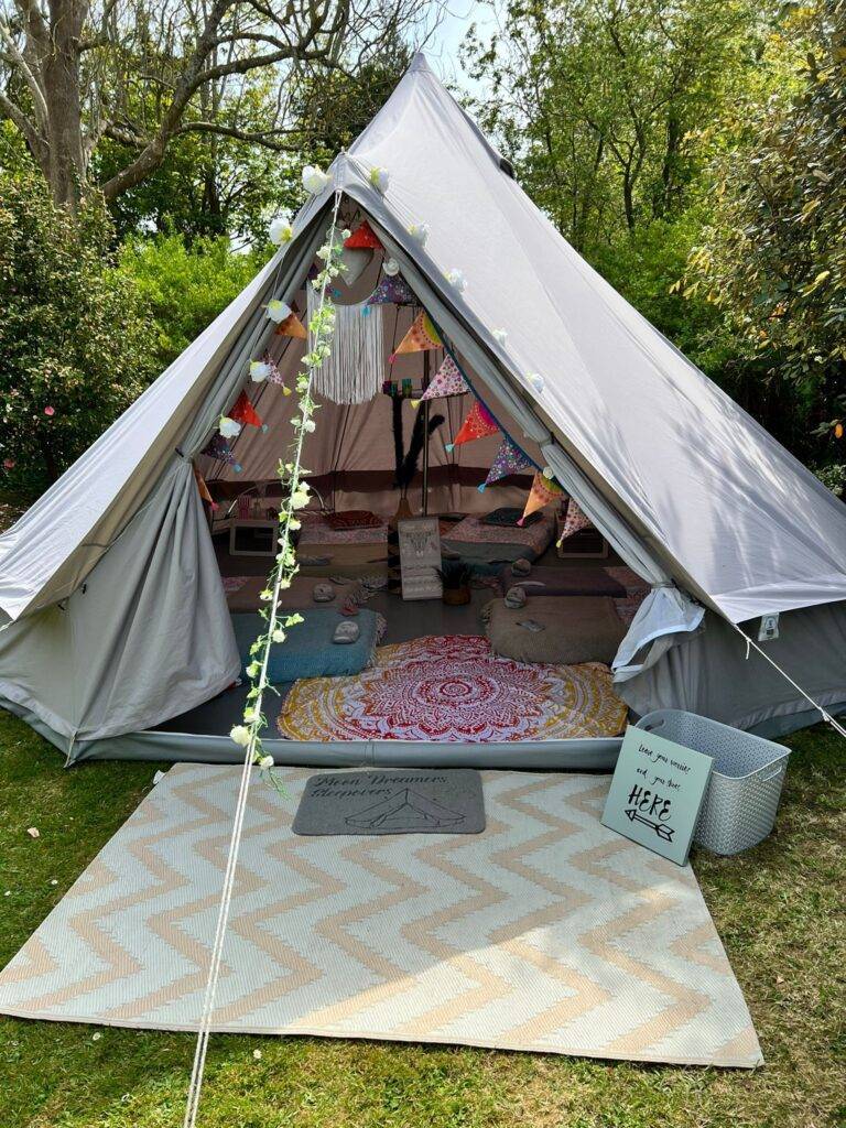 Boho Bell Tent - Moon Dreamers - Luxury Glampovers